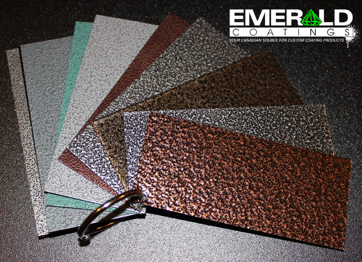 Hammertone/Vein swatch set | Emerald Coatings Hammertone/Vein swatch set | Emerald Coatings