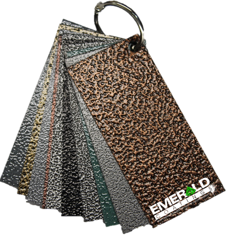 Hammertone/Vein swatch set | Emerald Coatings Hammertone/Vein swatch set | Emerald Coatings